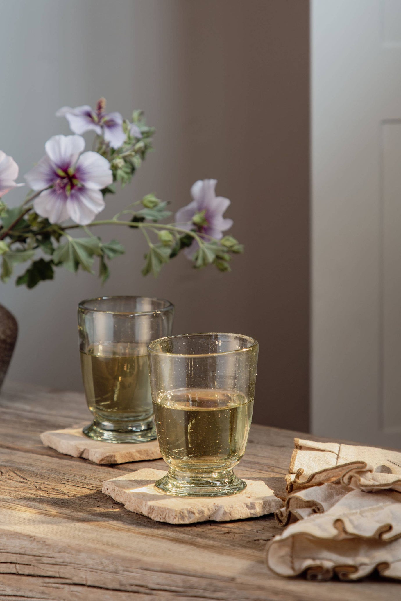 Handblown Footed Glass – Roam Homeware