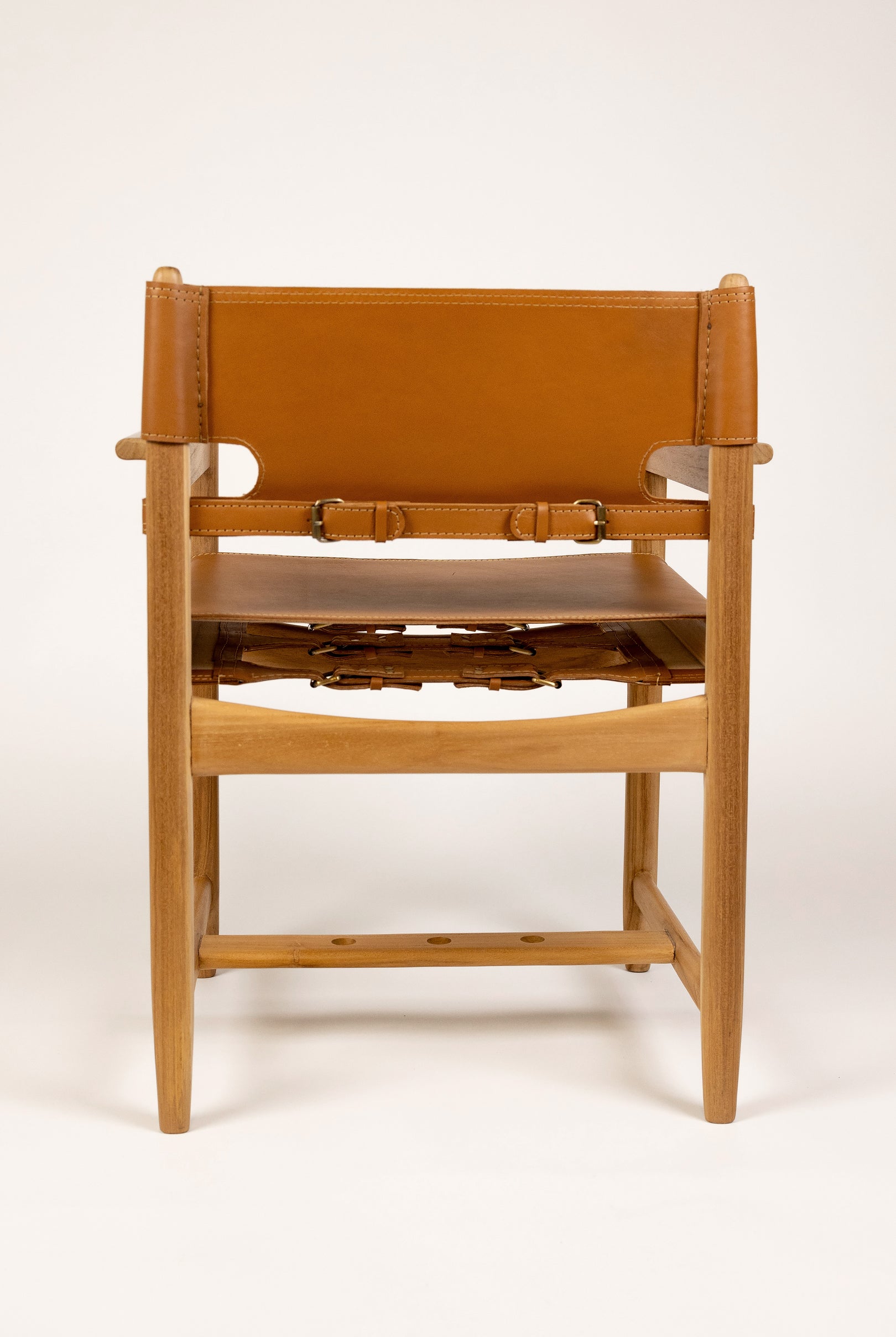 Leather Strap Safari Dining Chair – Roam Homeware