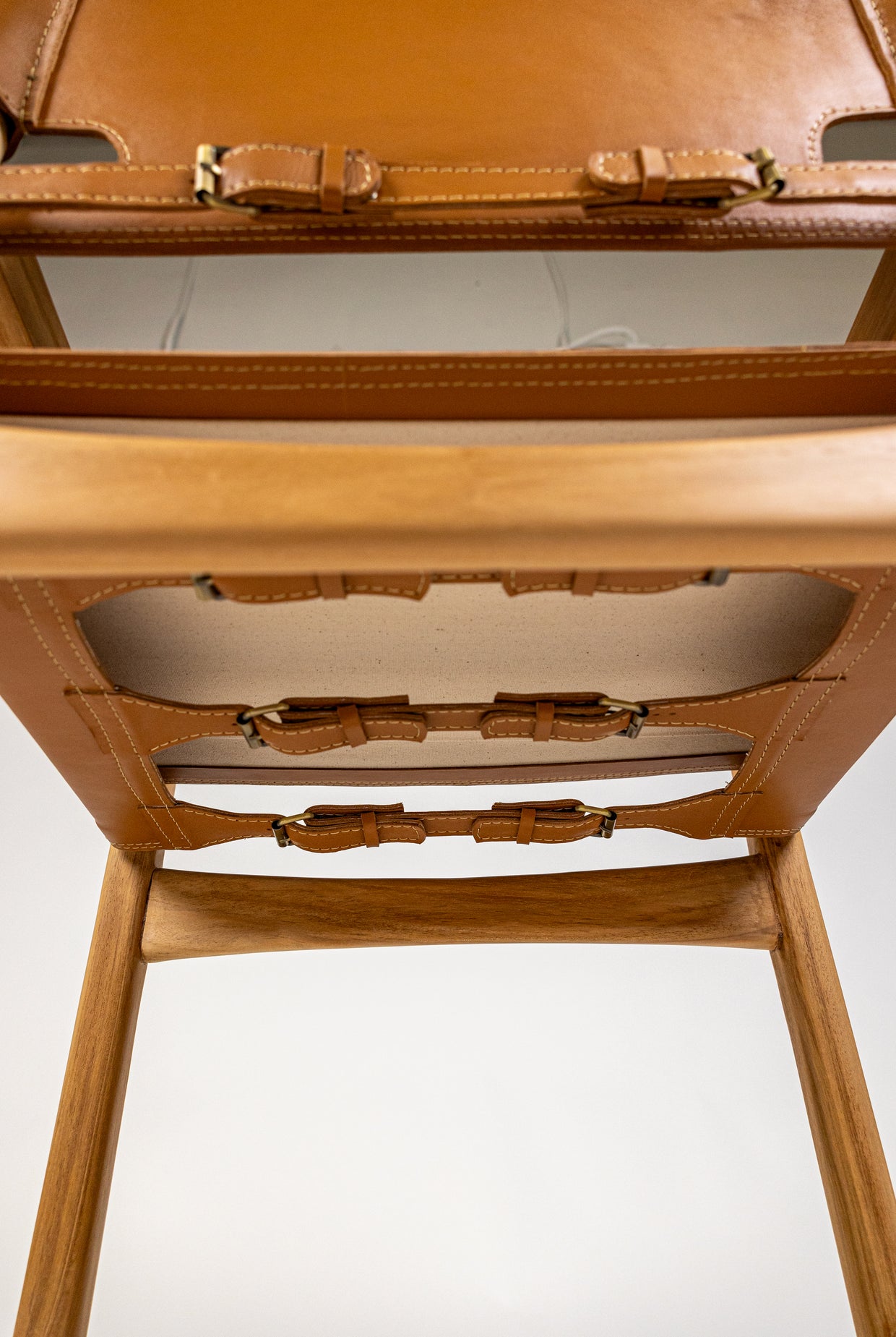 Leather Strap Safari Dining Chair – Roam Homeware