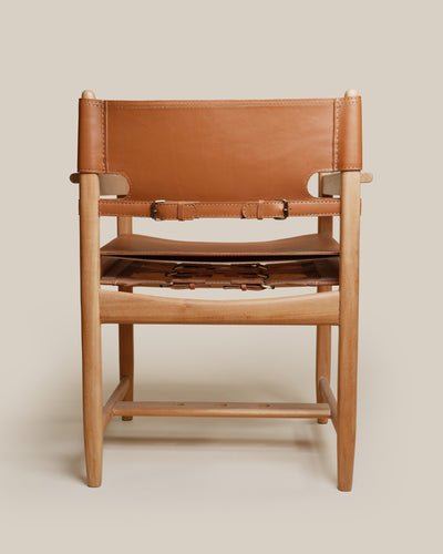 Leather Strap Safari Dining Chair – Roam Homeware